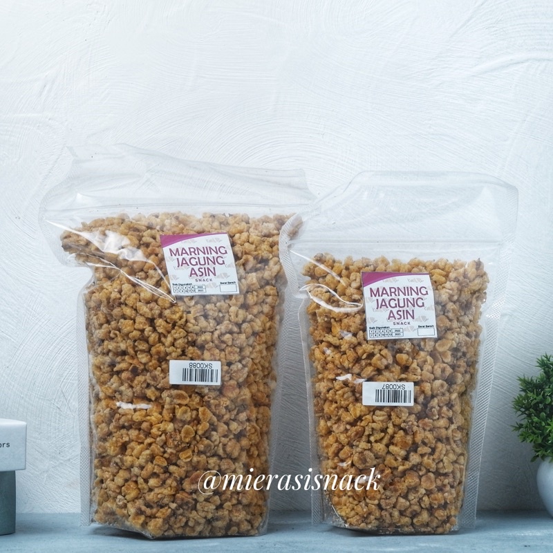 Jual Marning Jagung Asin 250gram | snack kiloan | jajanan tradisional ...