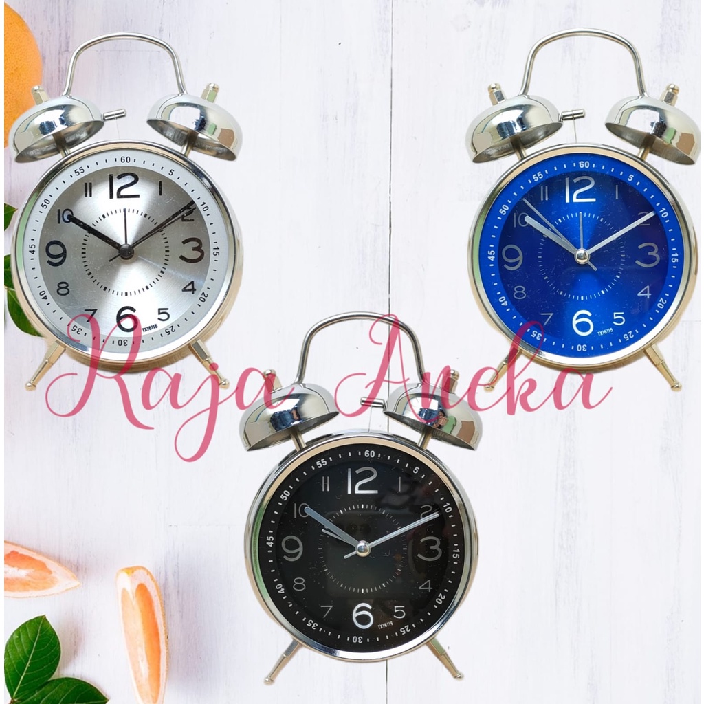 Jual JAM BEKER BESAR KODE 16115 BODI CHROME FULL BIG SIZE UKURAN 16CM 3 ...