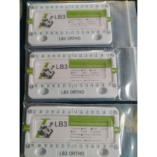 Jual bracket LB3 /behel gigi/ bracket metal | Shopee Indonesia