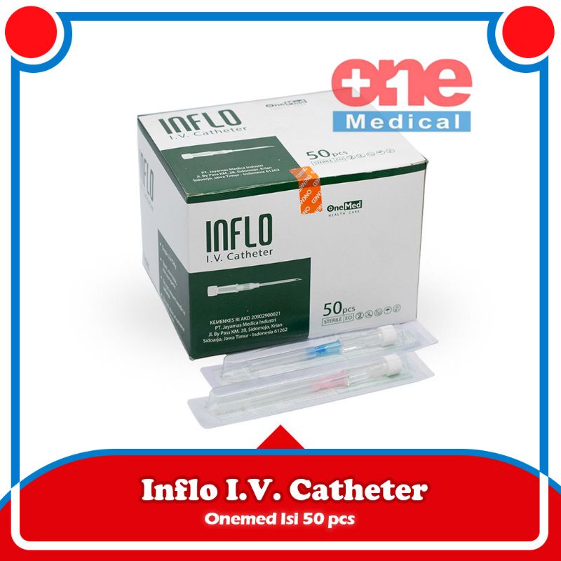 Jual Inflo IV Catheter Surflo 18G 20G 22G 24G OneMed | Shopee Indonesia Jual Inflo IV Catheter Surflo 18G 20G 22G 24G OneMed | Shopee Indonesia