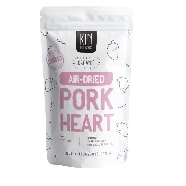 Jual KIN Dog Goods - Air Dried Pork Heart | Shopee Indonesia