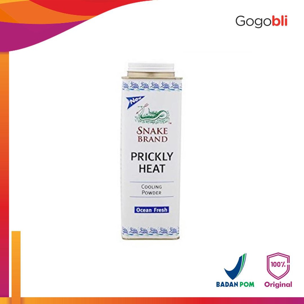Jual Snake Brand Prickly Heat Ocean Fresh 300gr | Shopee Indonesia