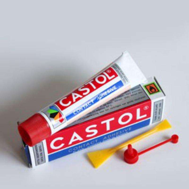 Jual LEM CASTOL SERBA GUNA / LEM KUNING / CONTACT ADHESIVE TUBE ...
