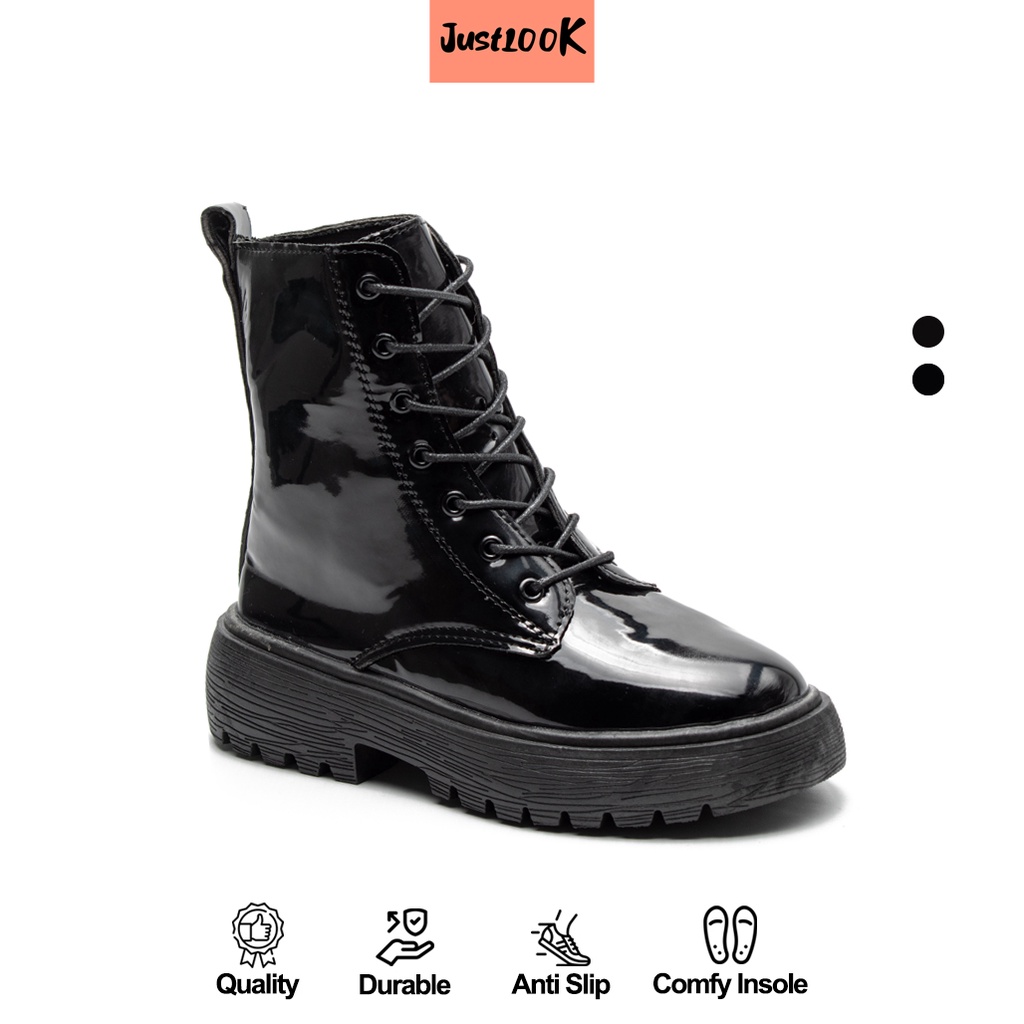 Jual JustLook Jiyeong Boots Sepatu Sneakers Wanita Sneakers Shoes ...