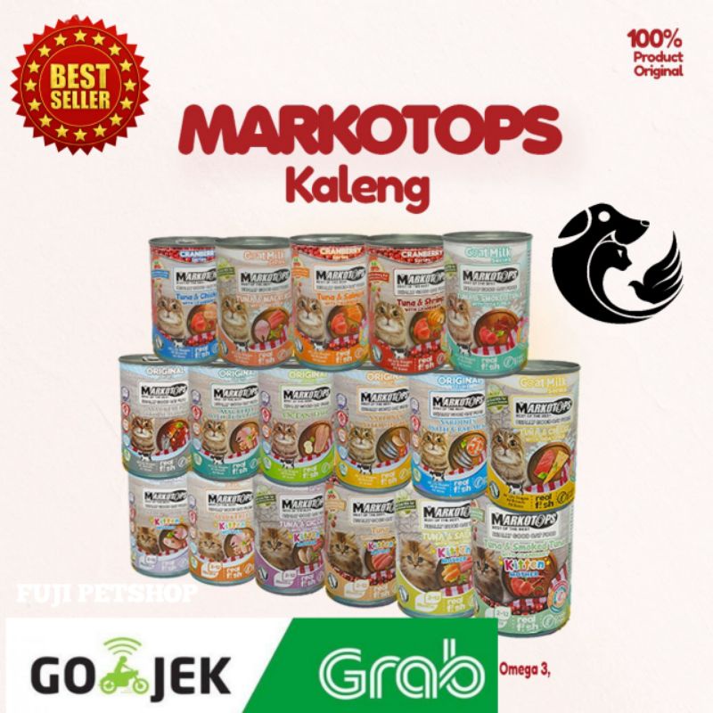 Jual Markotops kaleng 400gr | Original series makanan basah | Shopee ...