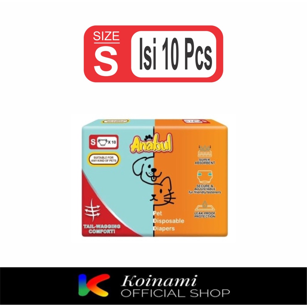 Jual PAMPERS ANABUL @ 1 Pcs/ popok hewan / PAMPERS KUCING / PAMPERS ...