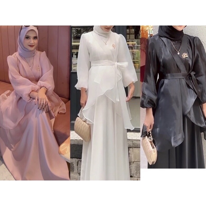 Jual OUTER ORGANZA MODEL 6 /Outer kondangan /Outer organza Pesta/outer ...