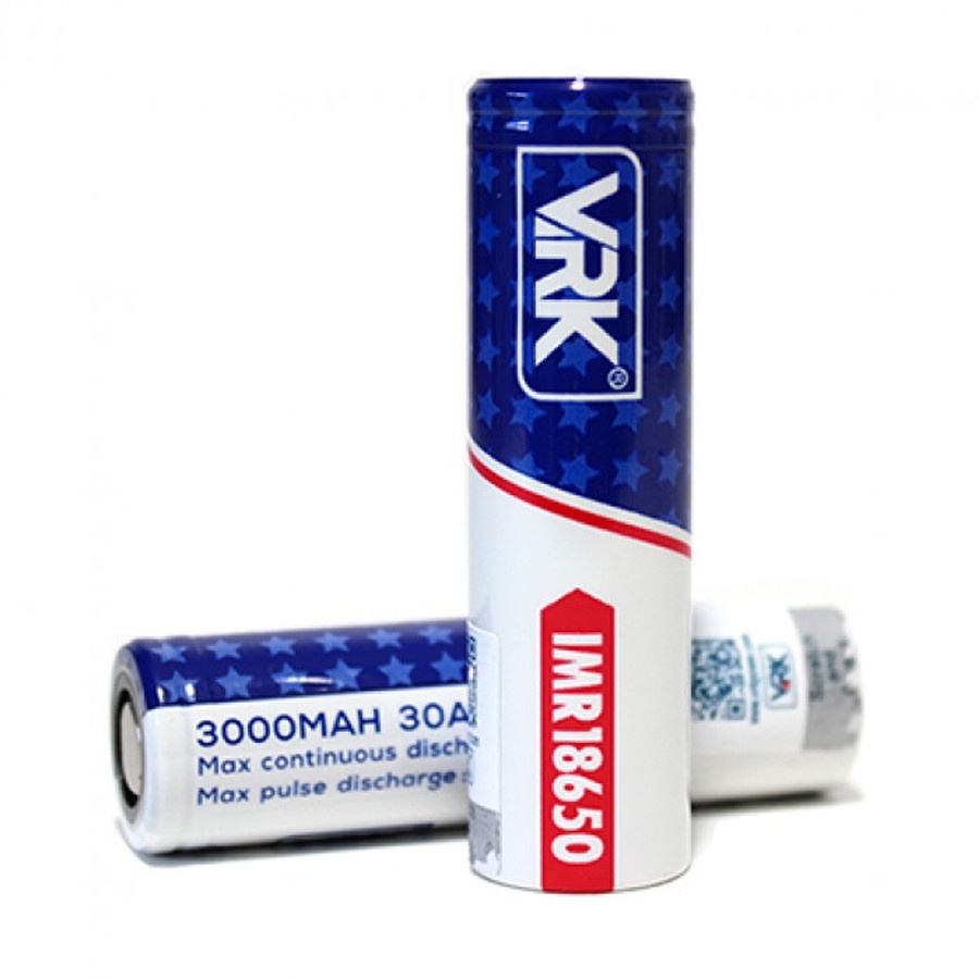 Jual BATERAI VRK BIRU 18650 3000MAH 40A AUTHENTIC ( PER PCS ) | Shopee ...