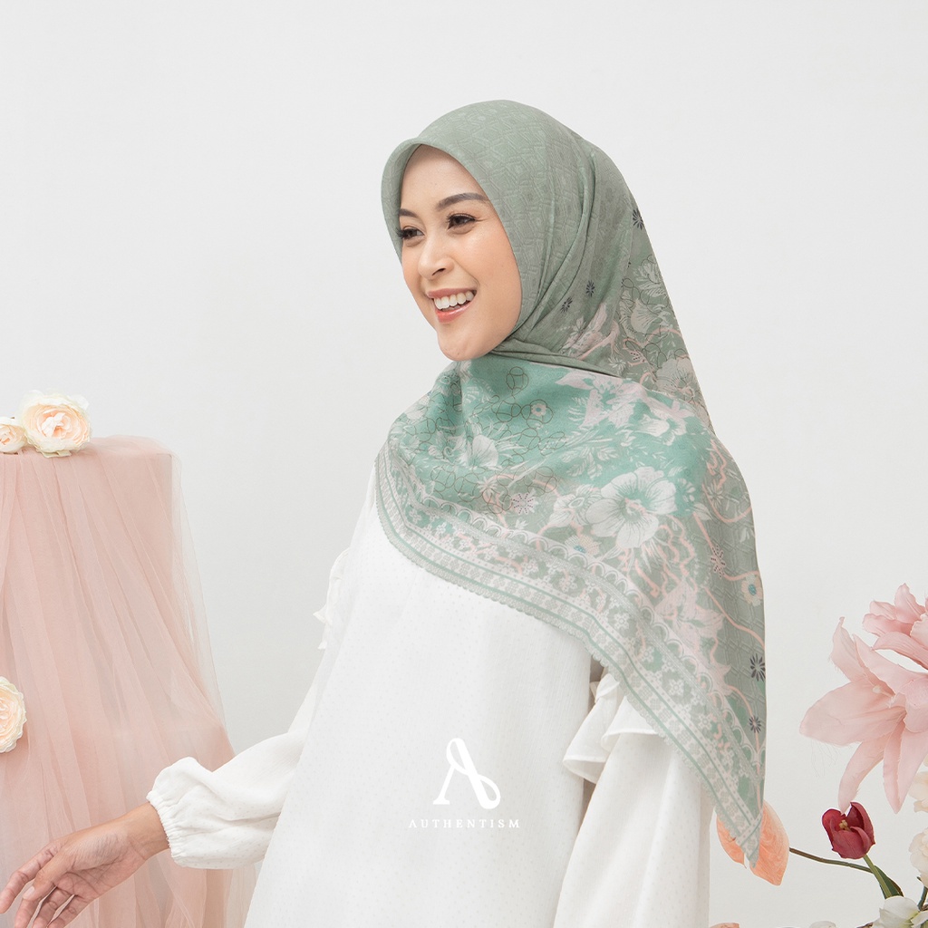 Jual AUTHENTISM ID SENARY SERIES ORIGINAL KERUDUNG SEGI EMPAT VOAL ULTRAFINE LASERCUT PREMIUM ...