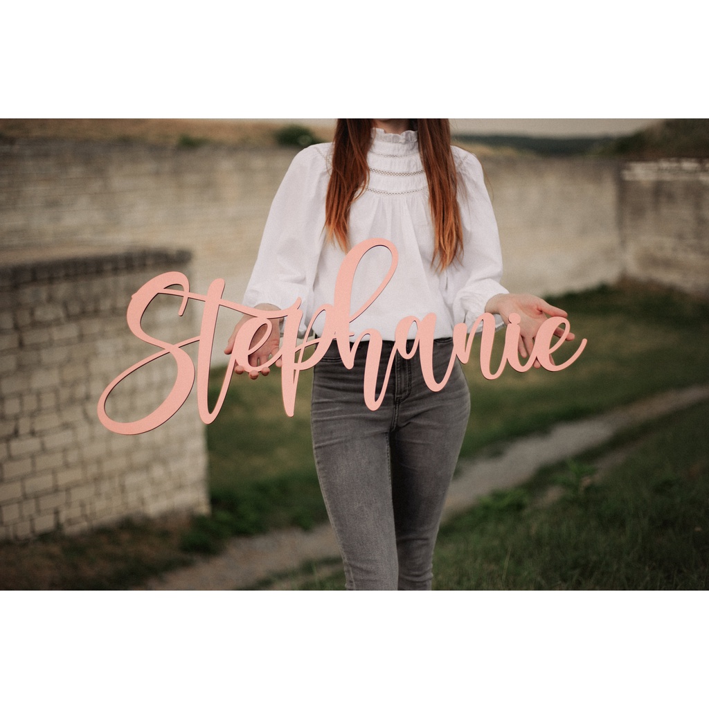 Jual {SEHARI JADI }Tulisan Kayu Nama | Free Custom | Huruf Kayu ...