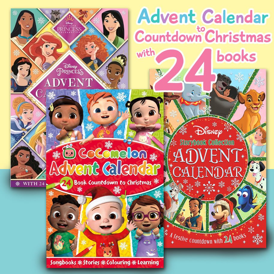 Jual [Autumn] Christmas Advent Calendar with 24 books inside (perfect ...