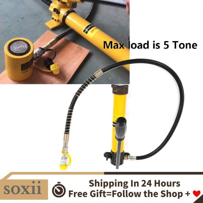 Jual Soxii Portable Split Type 5 Ton Hydraulic Hand Jack Jacks With 700 ...