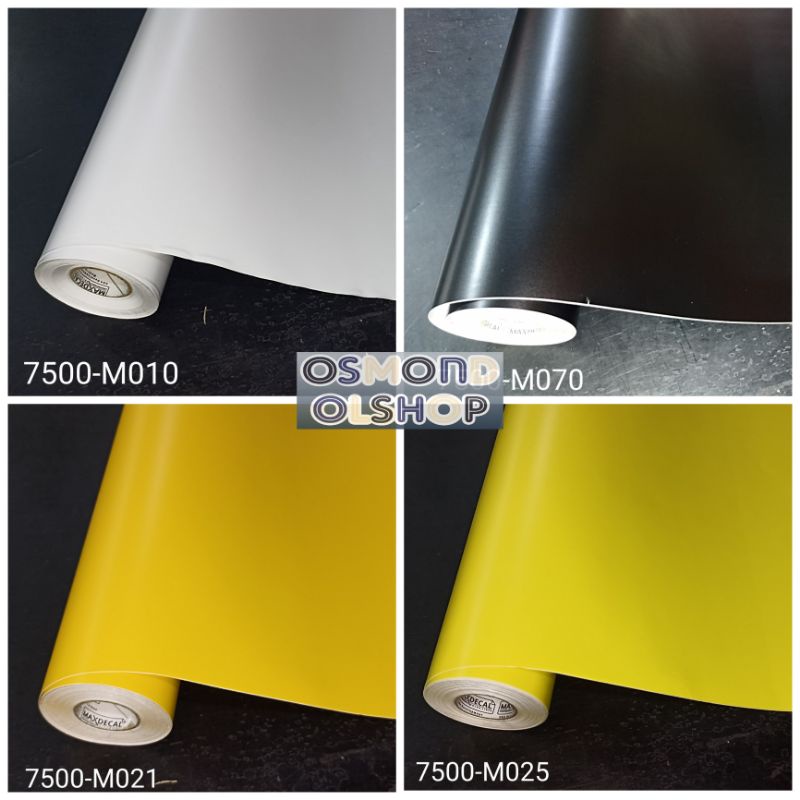 Jual Sticker MAXDECAL Matte/Doff (Meteran) | Shopee Indonesia