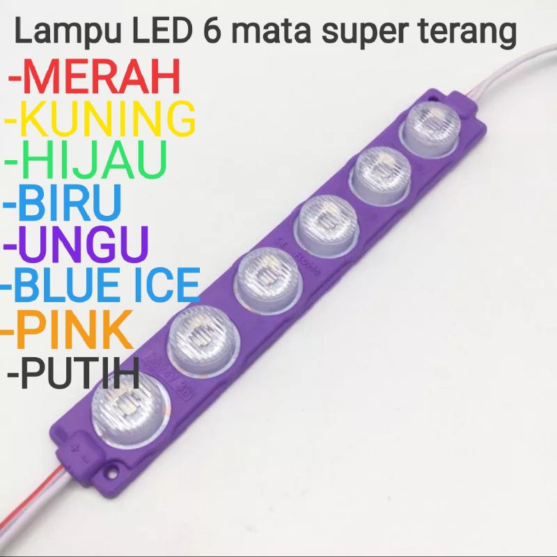 Jual Lampu led 6 mata 24v super terang | Shopee Indonesia