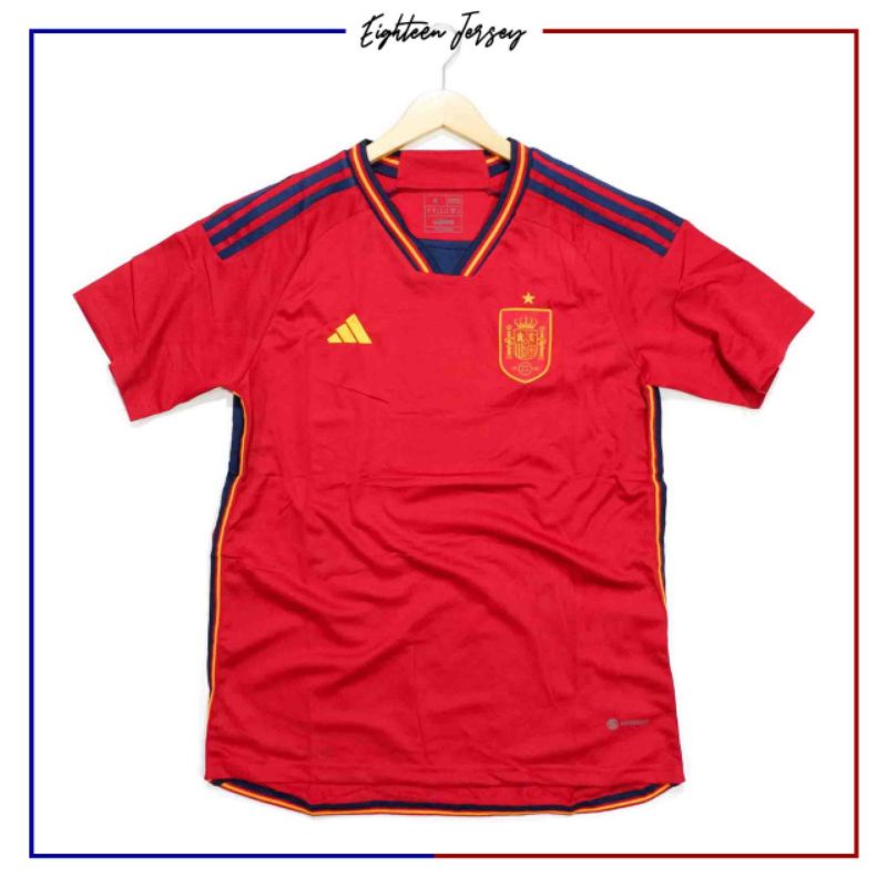 Jual JERSEY SPANYOL HOME PILDUN 2022 | Shopee Indonesia Jual JERSEY SPANYOL HOME PILDUN 2022 | Shopee Indonesia