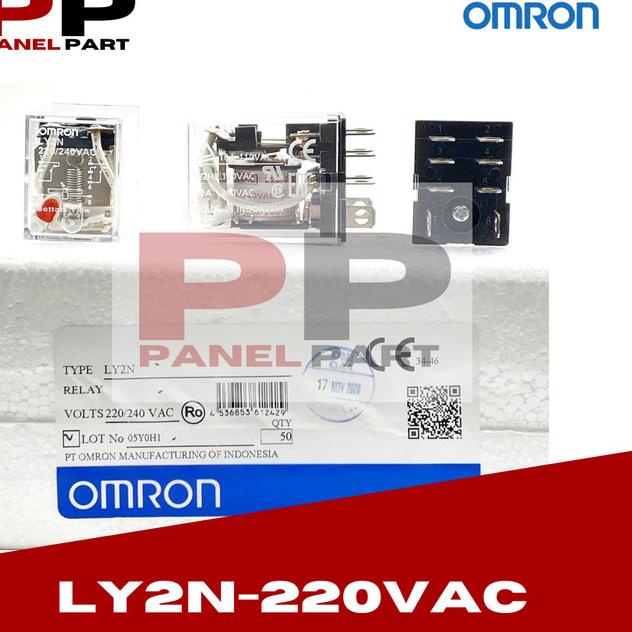 Jual RELAY OMRON LY2N-220VAC | Shopee Indonesia