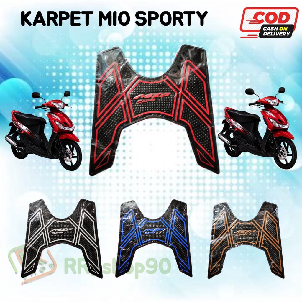 Jual KARPET MOTOR MIO SPORTY MIO OLD ALAS KAKI | Shopee Indonesia