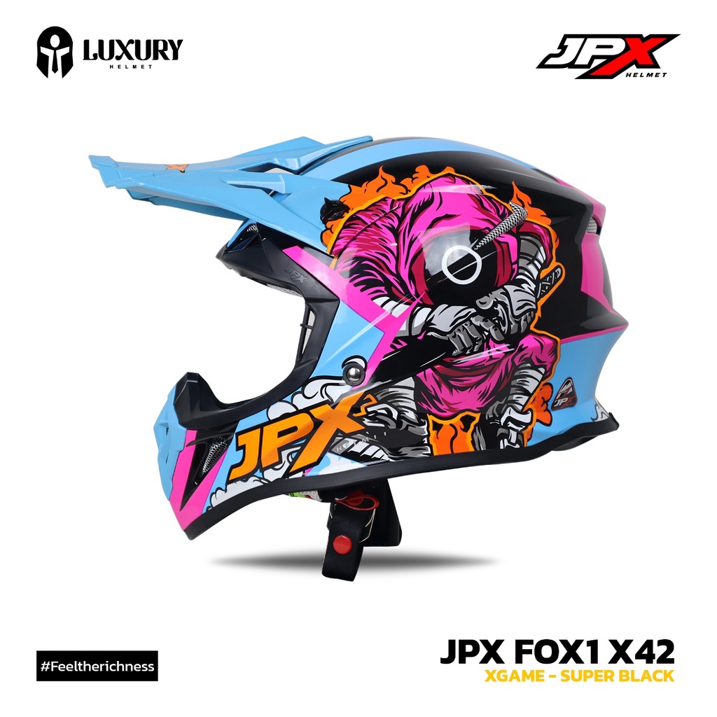 Jual Helm Keren - Helm JPX FOX1 - X42 - Helm FullFace - Offroad ...