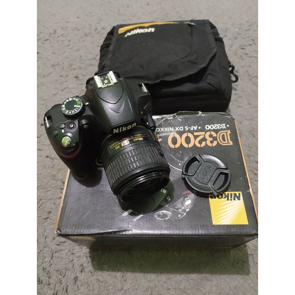 Jual Nikon D3200 banyak bonus layar bersih gak vignet | Shopee Indonesia