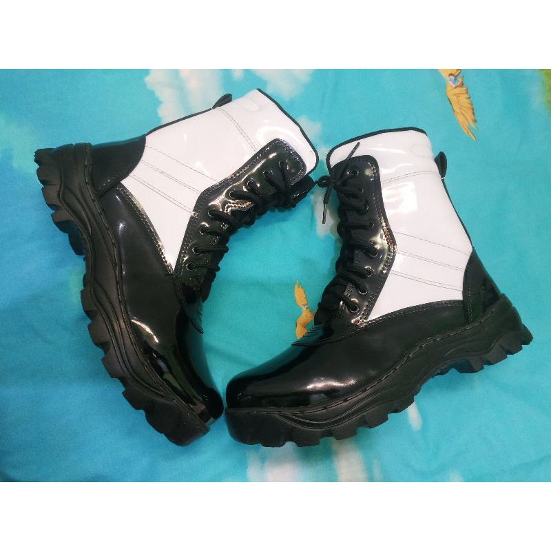 Jual Sepatu PDL provos TNI AD AU AL Sepatu Provost Pkd Kilap Sepatu ...