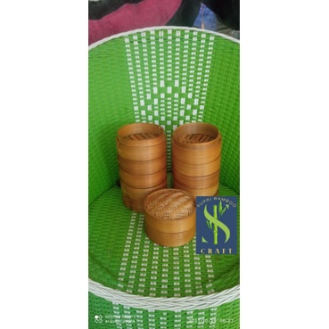 Jual Klakat Bambu Pengukus Dimsum Bapao 13cm | Shopee Indonesia