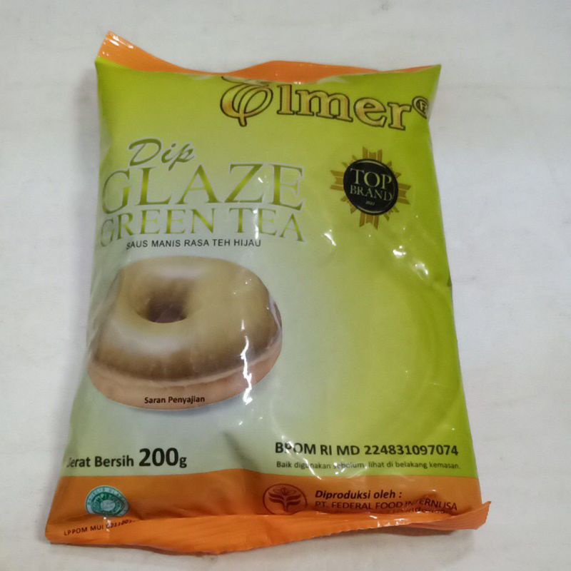 Jual Dip Glaze Green Tea Elmer 200 gr | Shopee Indonesia