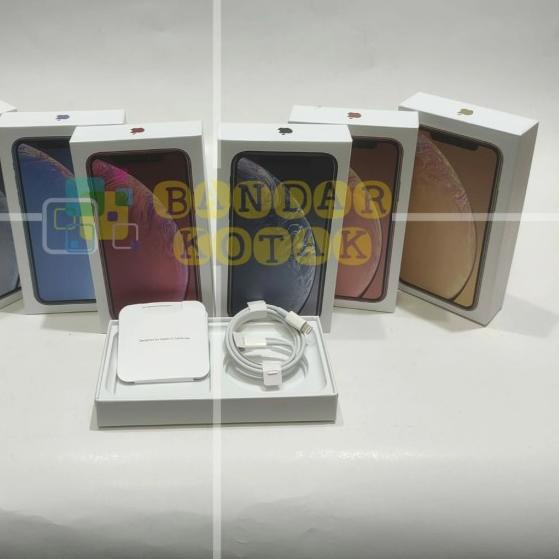 Jual Dus Box Kotak iPhone XR Simple Pack Full Set | Shopee Indonesia