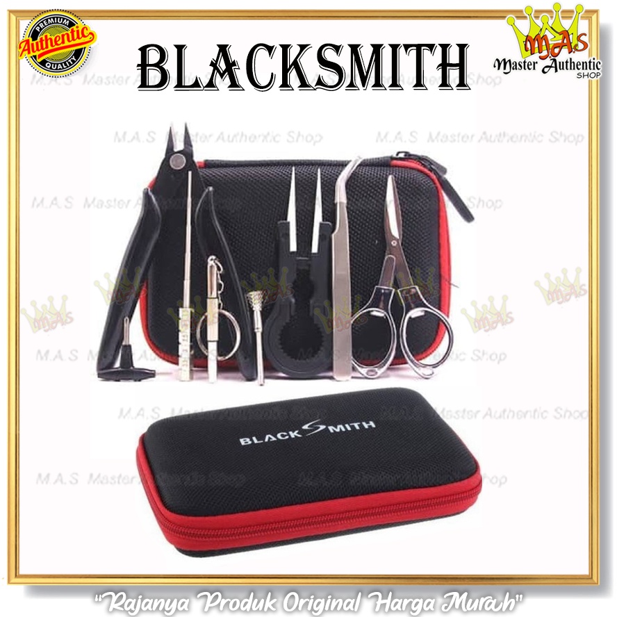 Jual BlackSmith Mini Tool Kit by Kuken Tech - Black Mith Toolkit ...