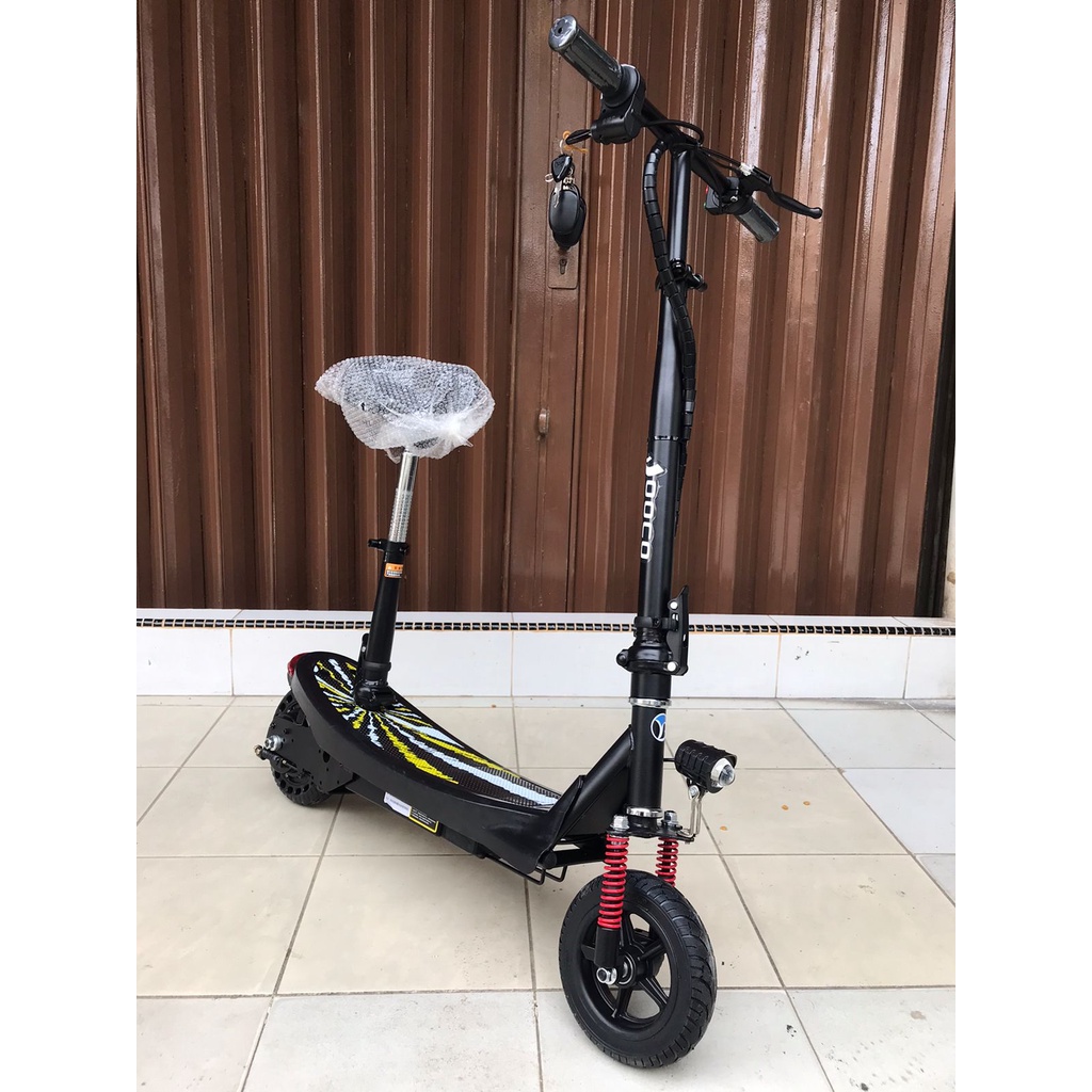 Jual Electric Scooter Duduk Foldable Skuter Listrik Elektrik | Shopee ...