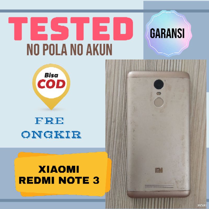 Jual Mesin Xiaomi Redmi Note 3 Normal Tested Unit | Shopee Indonesia