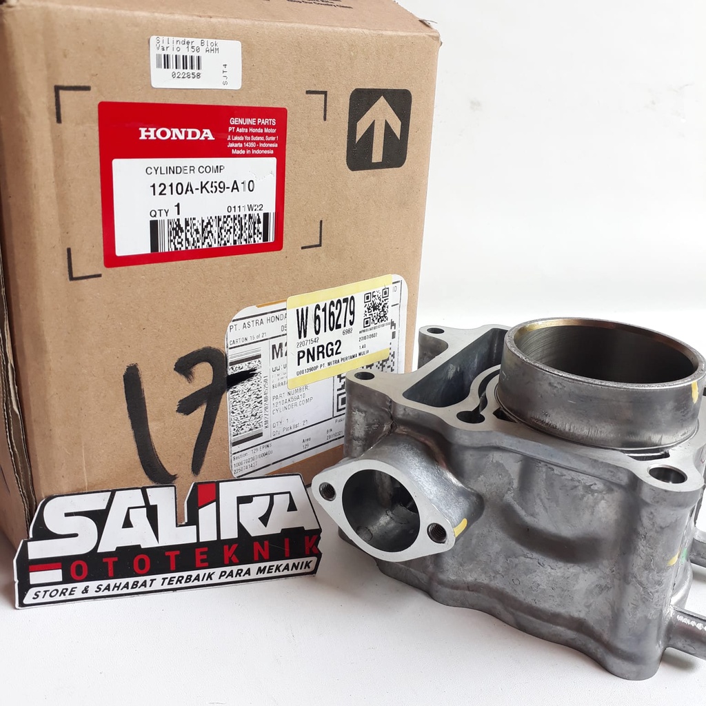 Jual Cylinder Silinder Blok Motor Honda Matic Vario 125 150 LED ...