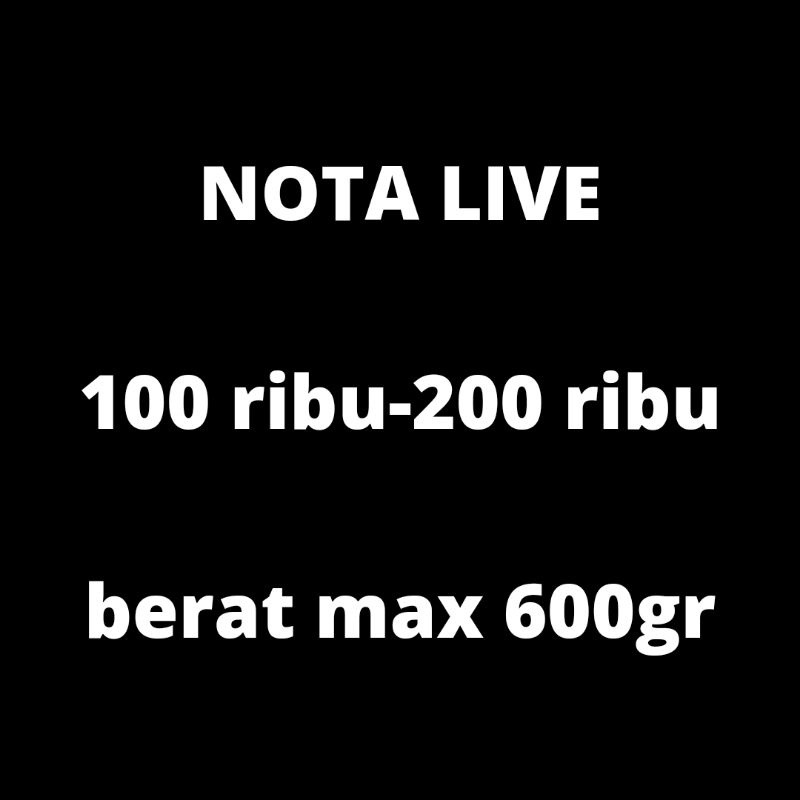 Jual TANAMAN LIVE NOTA 100rb sd 200rb (berat max 600gr) | Shopee Indonesia