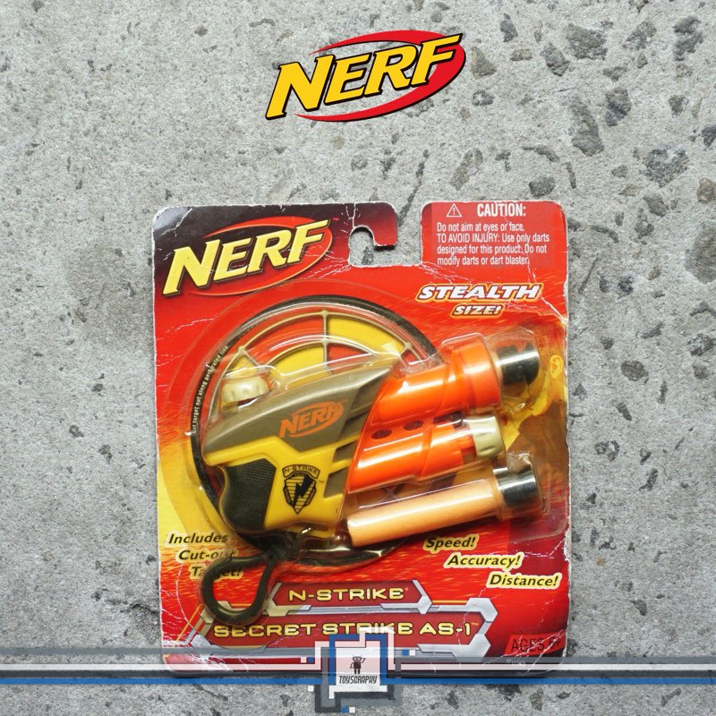 Jual Nerf Nstrike Secret Strike AS-1 Blaster Tanpa Kokang Stealth ...