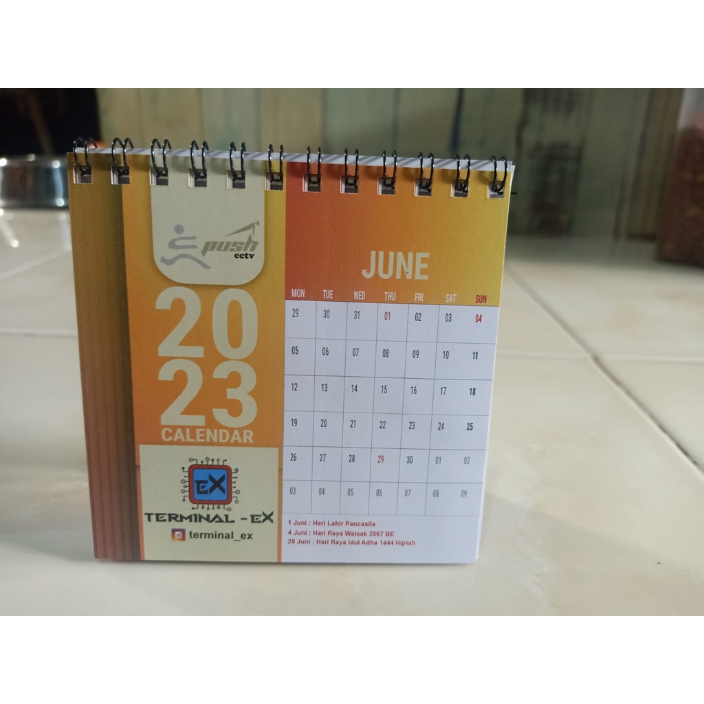 Jual KALENDER MINI 2023 CUSTOM | Shopee Indonesia