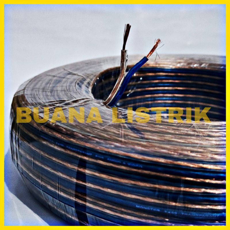 Jual Kabel Transparan Monster / Audio Speaker 2x50 | Shopee Indonesia