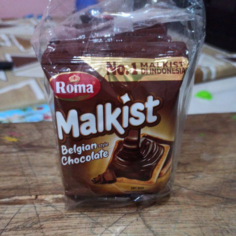 Jual Roma Malkist Renceng isi 10 Belgian Style Chocolate | Shopee Indonesia