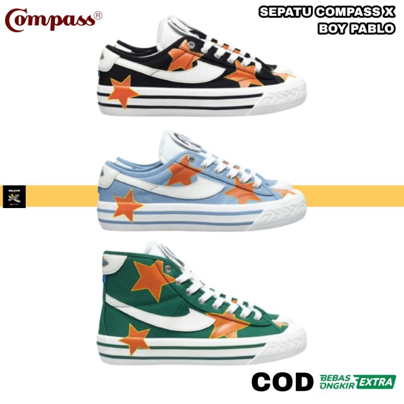 Jual SEPATU COMPASS X BOY PABLO - WHO'S PABLO ARE YOU TODAY / SOY PABLO ...