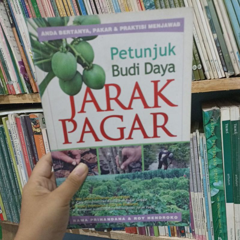 Jual buku petunjuk Budi daya jarak pagar original Preloved | Shopee Indonesia