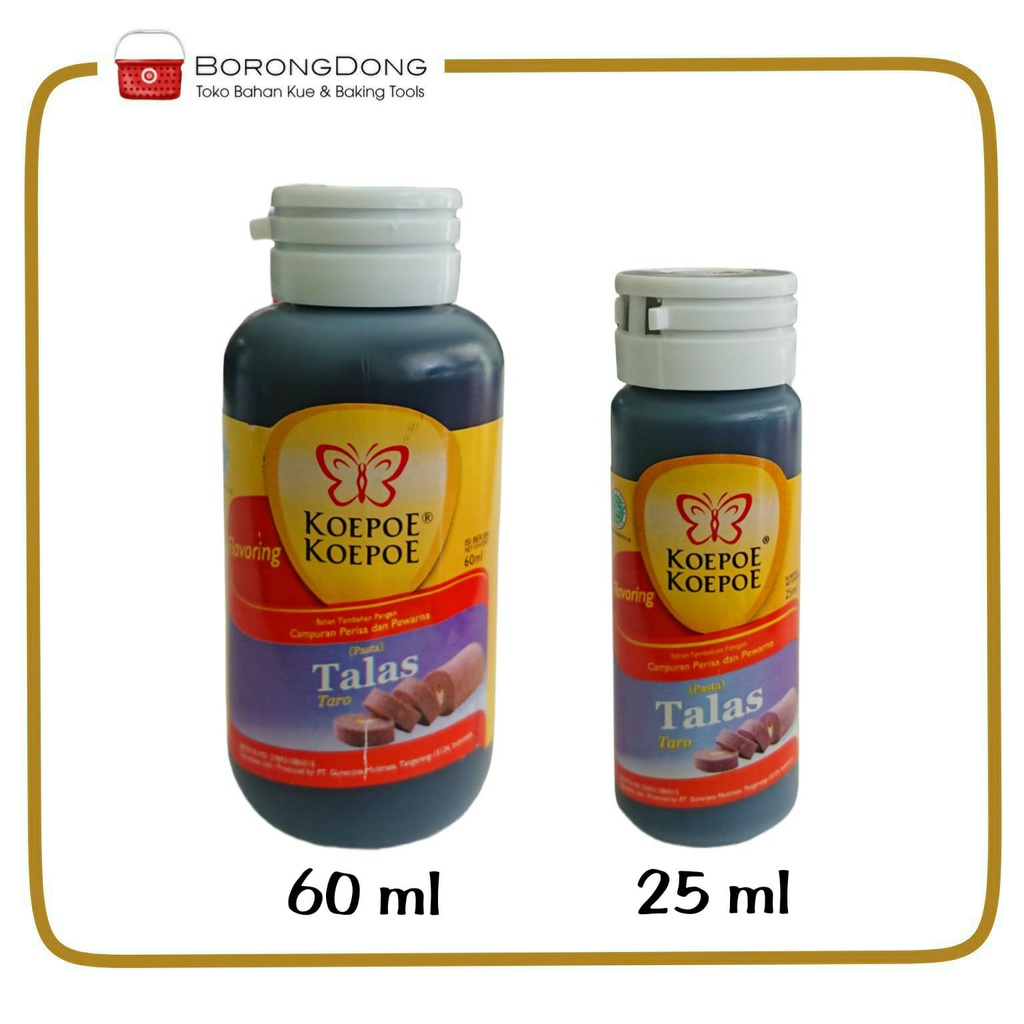 Jual Koepoe Pasta Talas - Pasta Taro 25 Ml / 60 Ml | Shopee Indonesia