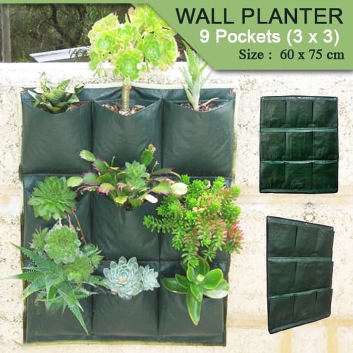 Jual Wall Planter Vertical Garden 9 Slits - Pot Tanaman Dinding ...