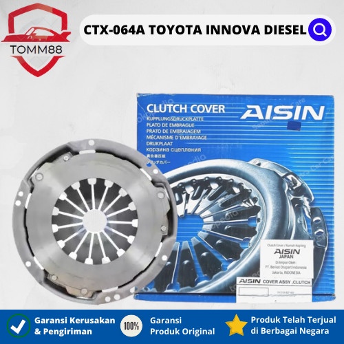 Jual AISIN Clutch Cover CTX-064A Dekrup Matahari Toyota Innova Diesel ...