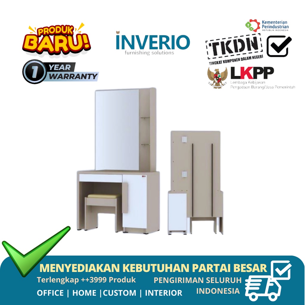 Jual INVERIO - Meja Rias / Meja Minimalis Modern / Meja Rias Kayu ...
