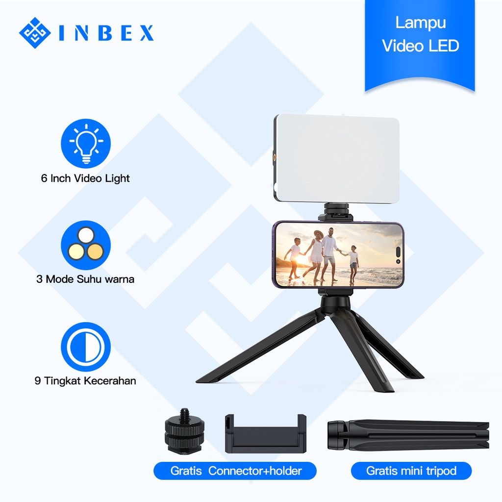 Jual INBEX Lighting Studio Softbox Lighting Paket Studio Foto Light ...