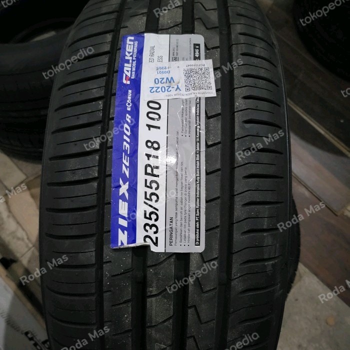 Jual Ban Falken Ziex ZE310R 235/55 R18 (Ban Harrier,Sportage) | Shopee Indonesia