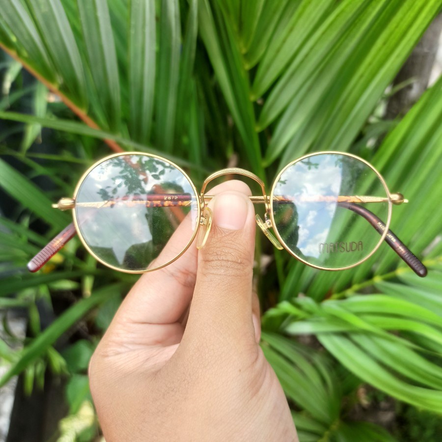 Jual Kacamata Jadul Original Matsuda 2872 Round Japan | Shopee Indonesia