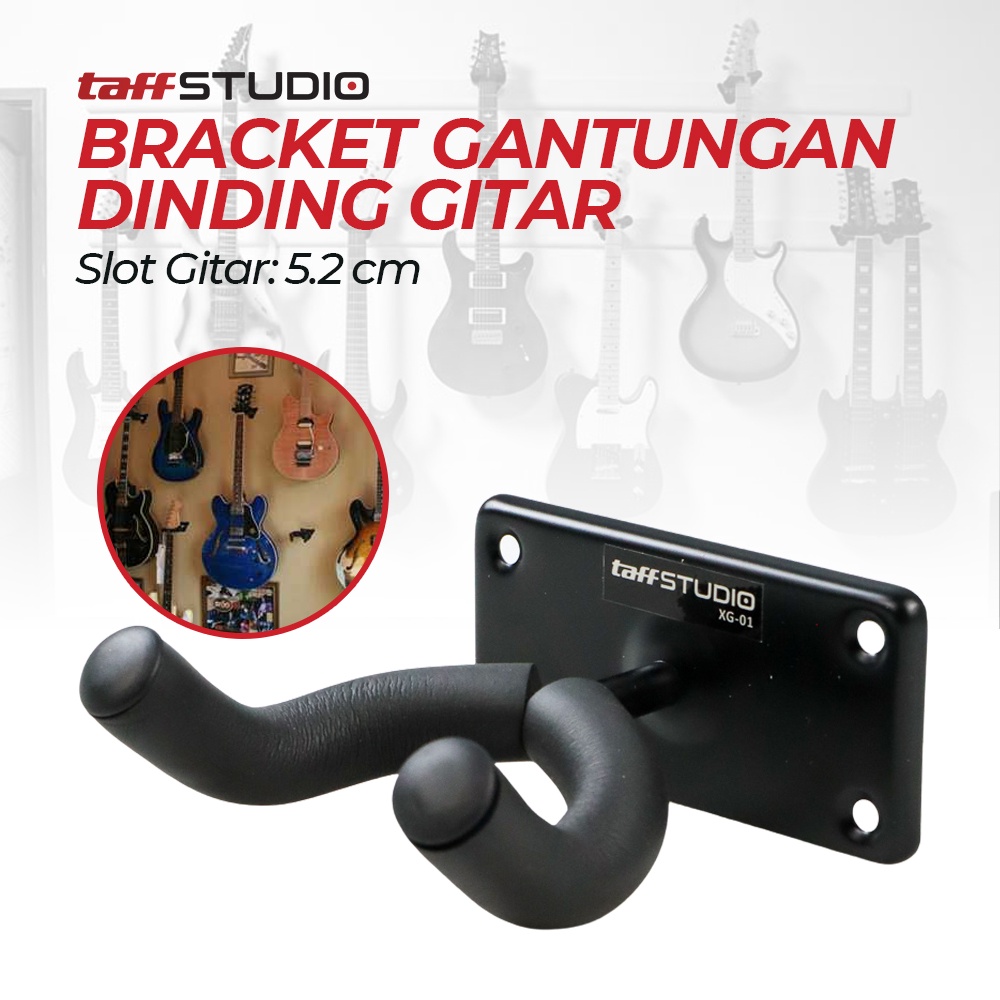 Jual YGRETTE - TAFFSTUDIO HOLDER GANTUNGAN GITAR DI DINDING TEMBOK ...