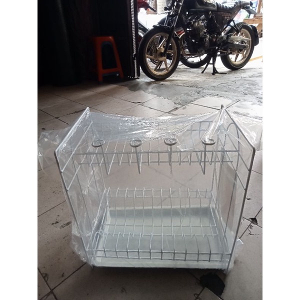 Jual Rak piring+tempat Gelas susun2+Nampan Sakura | Shopee Indonesia