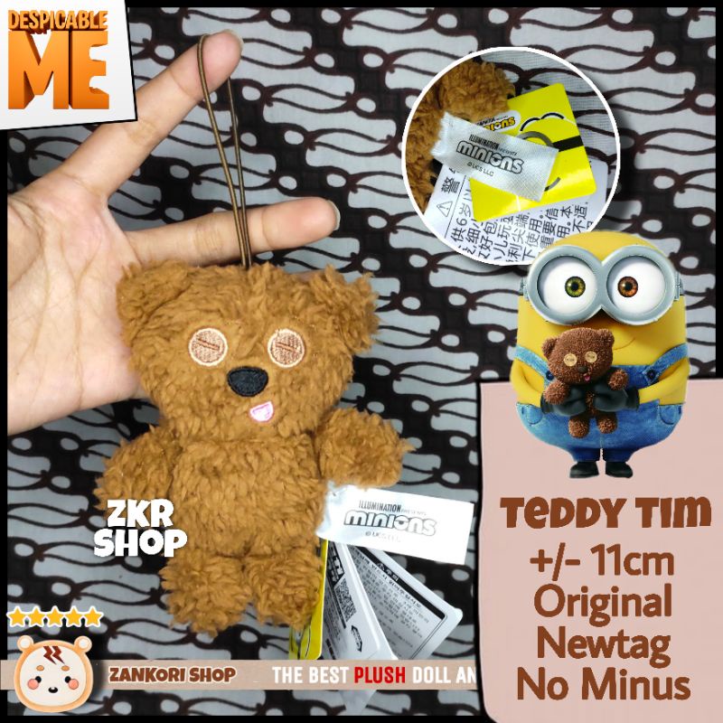 Jual RARE ITEM!!! BONEKA TEDDY TIM MINION ORIGINAL (DESPICABLE ME ...