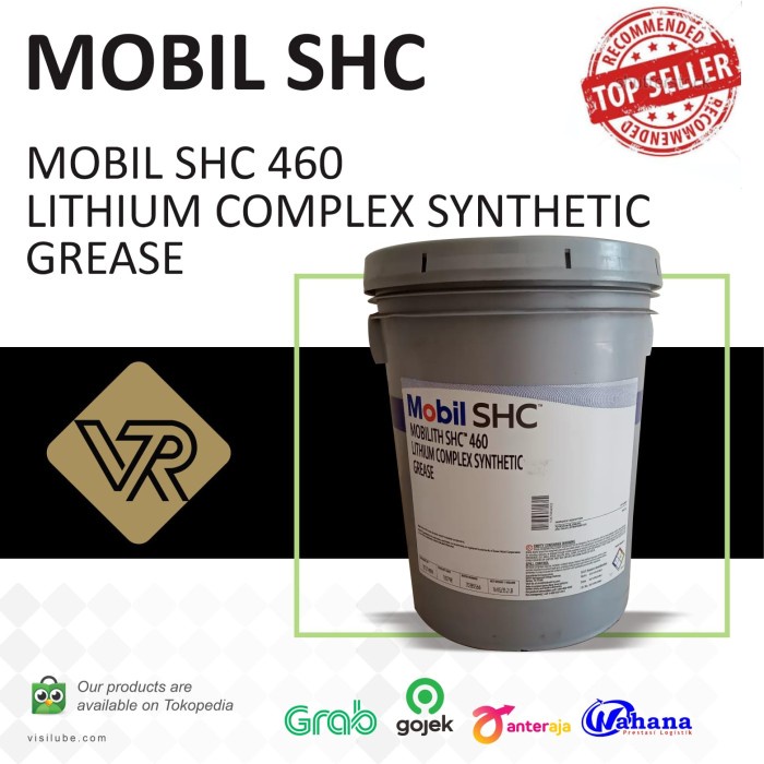 Jual NEW!! grease pelumas tahan panas Mobil SHC 100, 200, 460 pail ...