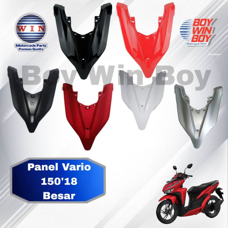 Jual Panel Besar Depan Vario 125/150 all new 2018 Up Cover Front Panel ...
